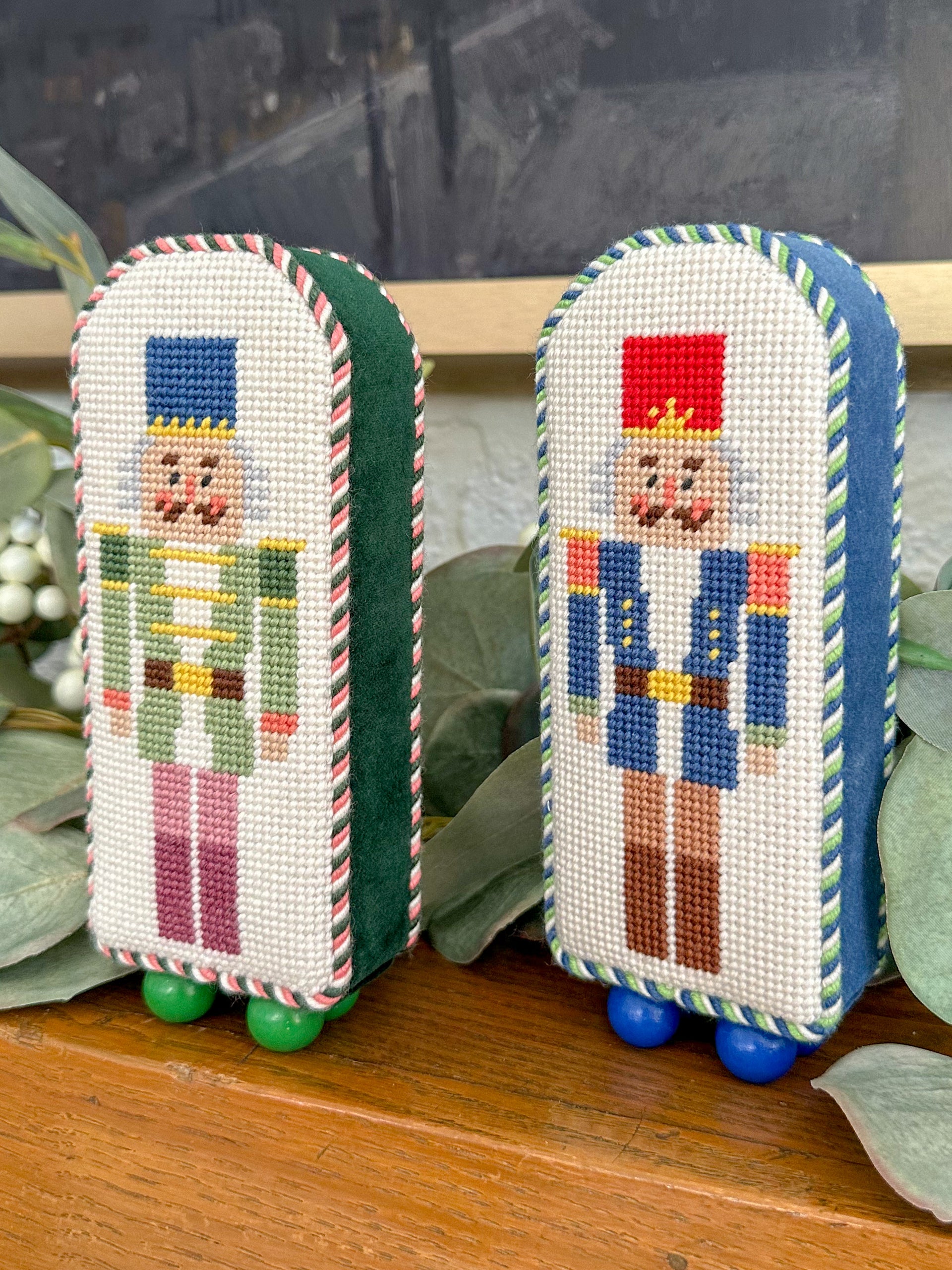 Navy Blue Needlepoint Canvas Kit – Coco Frank Studio