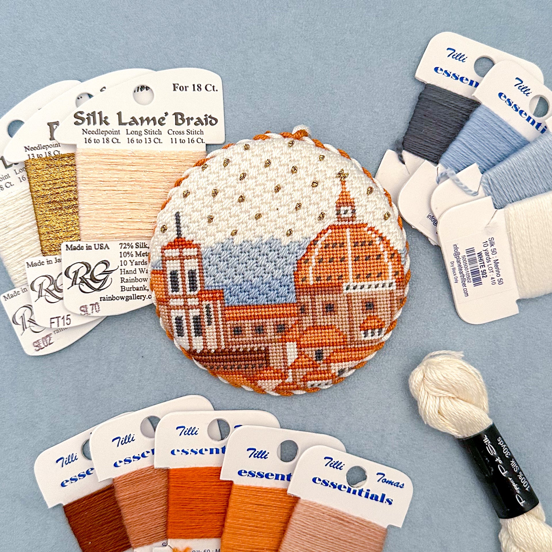 Florence Italy Needlepoint Canvas 18 Mesh – Coco Frank Studio