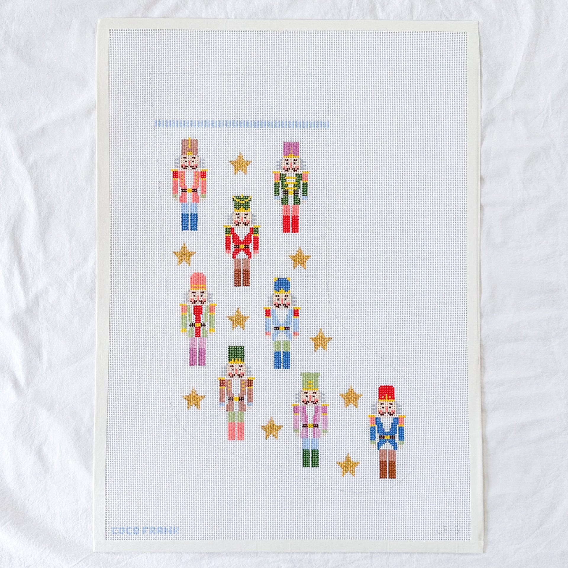 Nutcracker Stocking Needlepoint Canvas – Coco Frank Studio