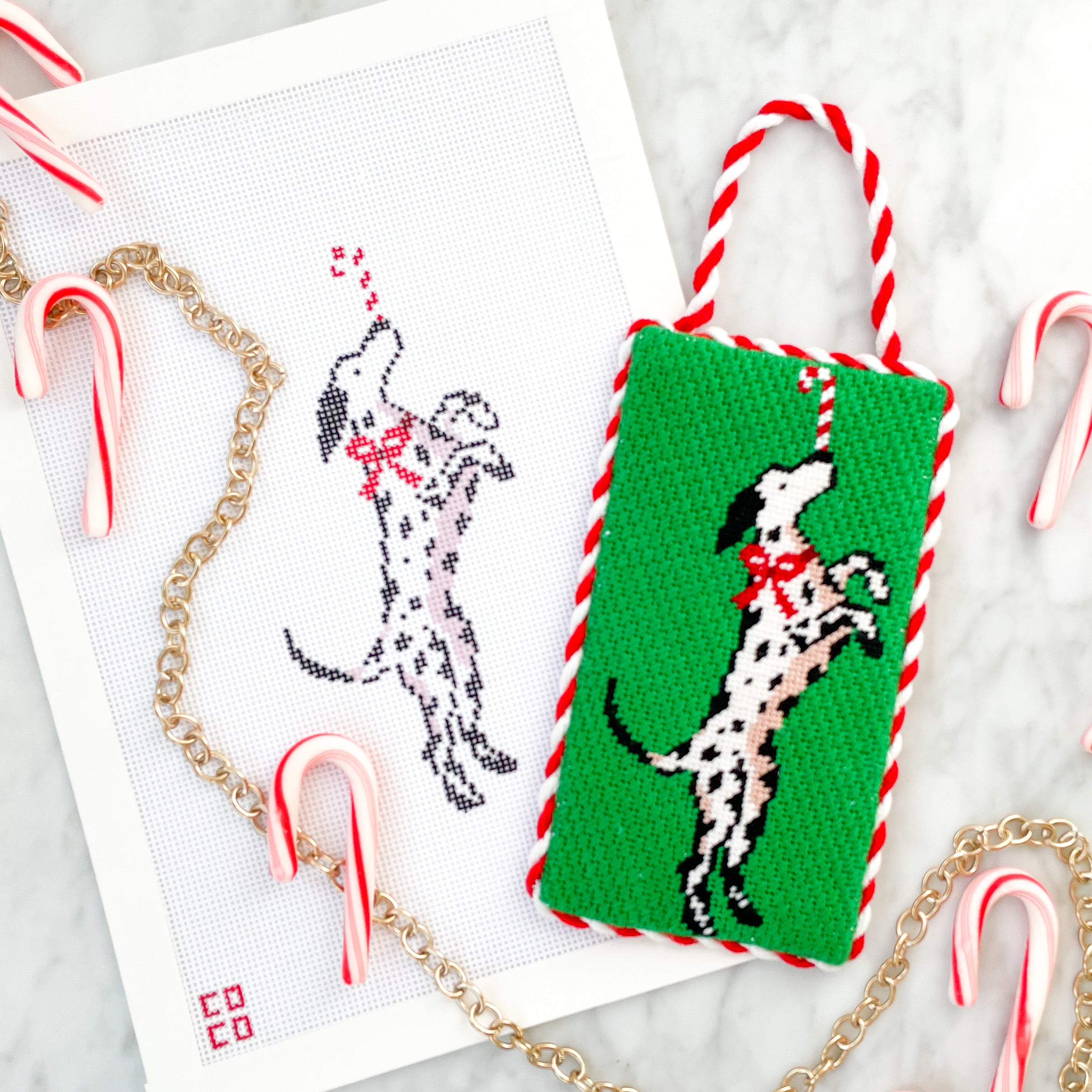 Dalmatian Needlepoint Canvas – Coco Frank Studio