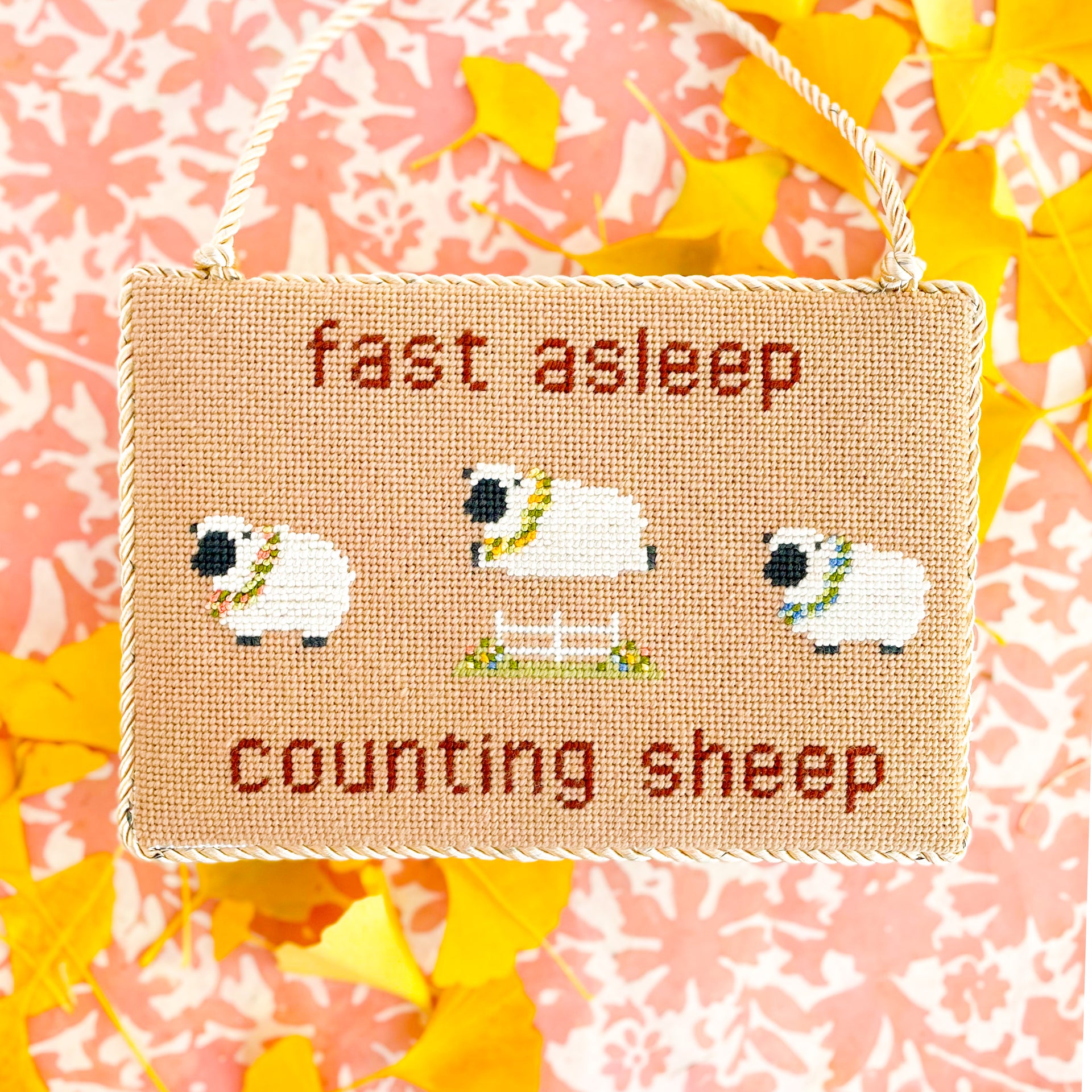 Fast Asleep Counting Sheep – Coco Frank Studio