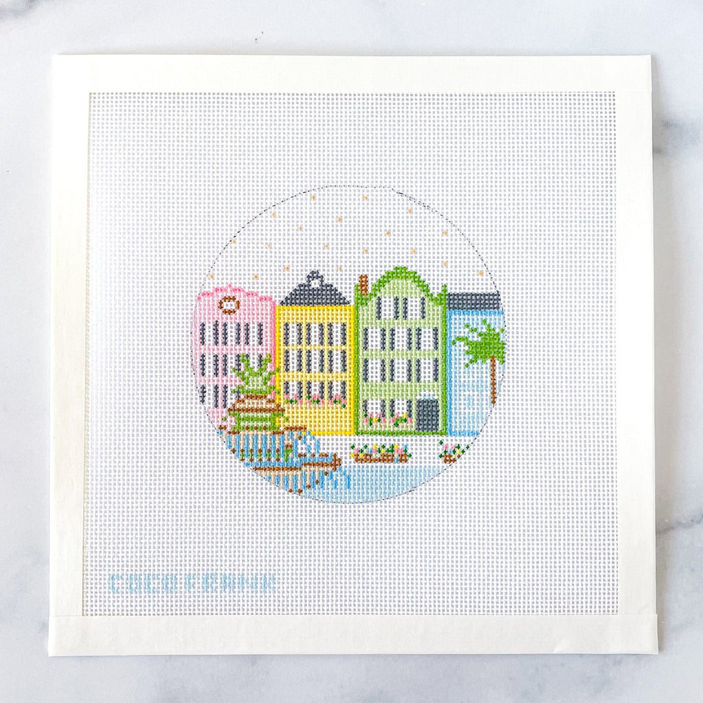 Charleston Needlepoint Canvas 18 Mesh – Coco Frank Studio