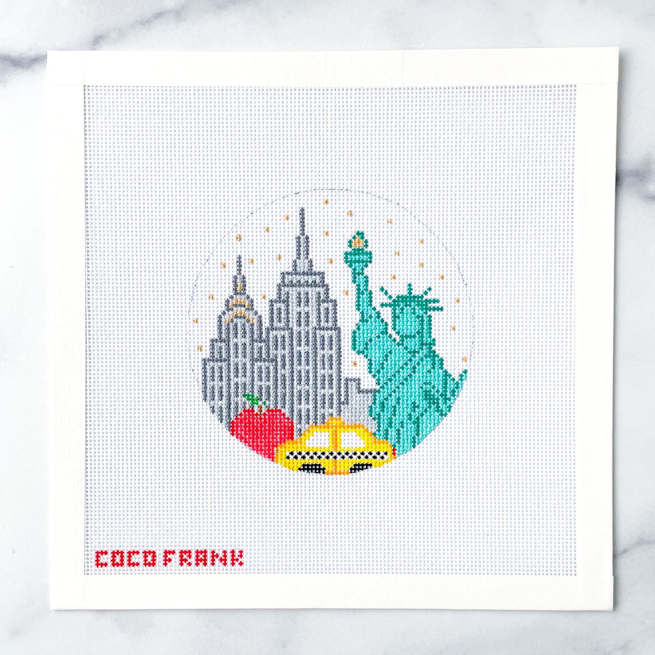 NYC Needlepoint Canvas 18 Mesh – Coco Frank Studio