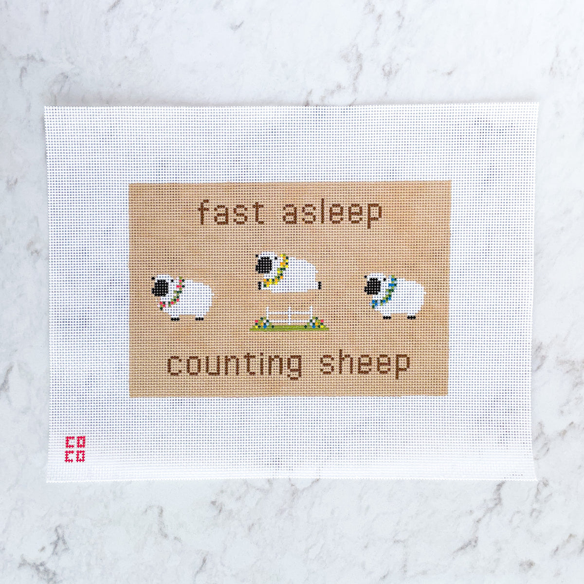Fast Asleep Counting Sheep – Coco Frank Studio
